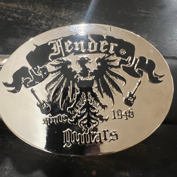 Fender | Accessories | Fender Belt Buckle With Belt Officially Licensed ...